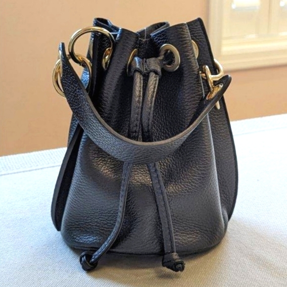 Bags | Black Drawstring Purse Nwot | Poshmark